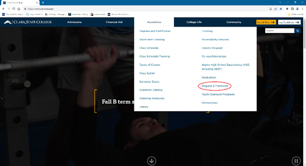 How Do I Request a Transcript? – Clark State College